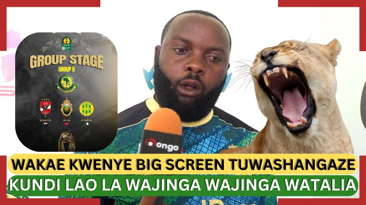 UCHEBE HAKUNA WAKUTUZUIA KWENDA ROBO TUNA UMOJA WA ZEGE HAUVUNJWI/SIMBA ...