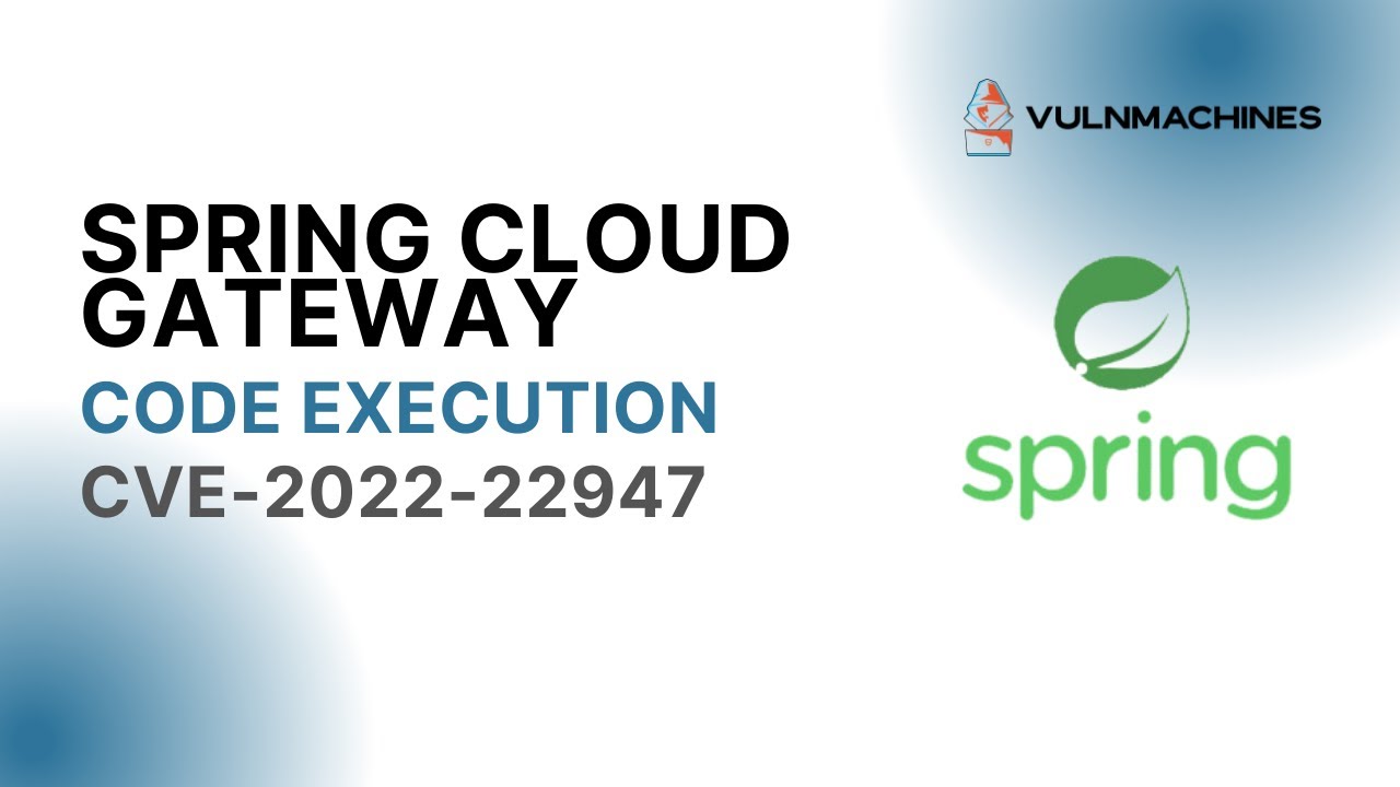 spring cloud gateway RCE | CVE-2022-22947 - YouTube
