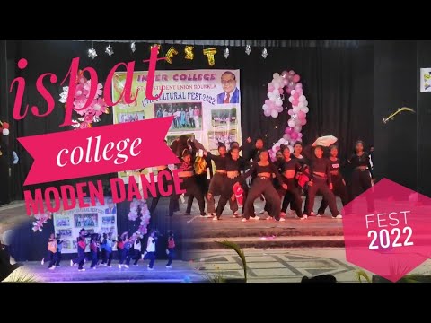 Modern dance of Ispat autonomous college//inter college fest program ...