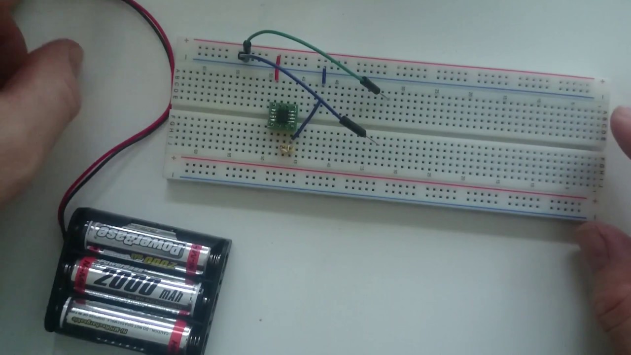 Made: Cheap AMS1117, HT7333, micro-USB breadboard power modules - YouTube