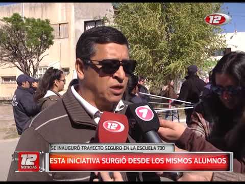 Trayecto seguro en escuela 730