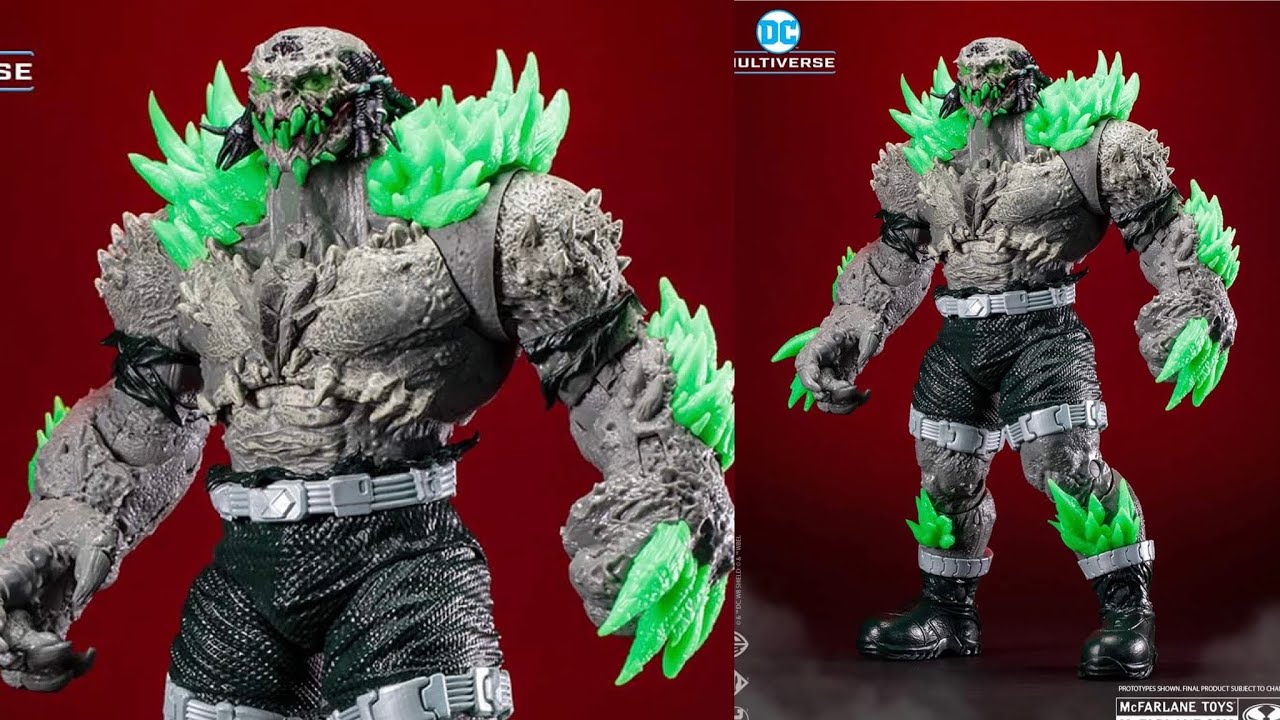 New McFarlane toys kryptonite Doomsday mega figure revealed - YouTube