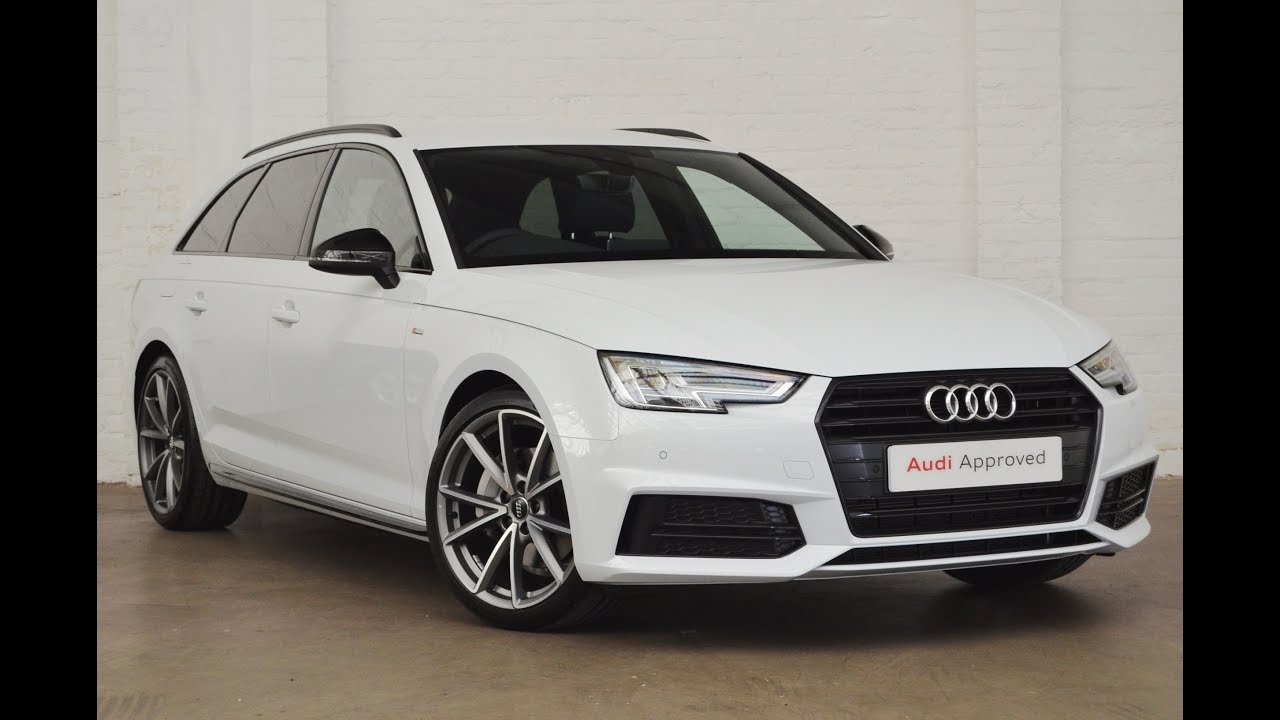 RA18ASV AUDI A4 AVANT TDI S LINE BLACK EDITION , Slough Audi - YouTube