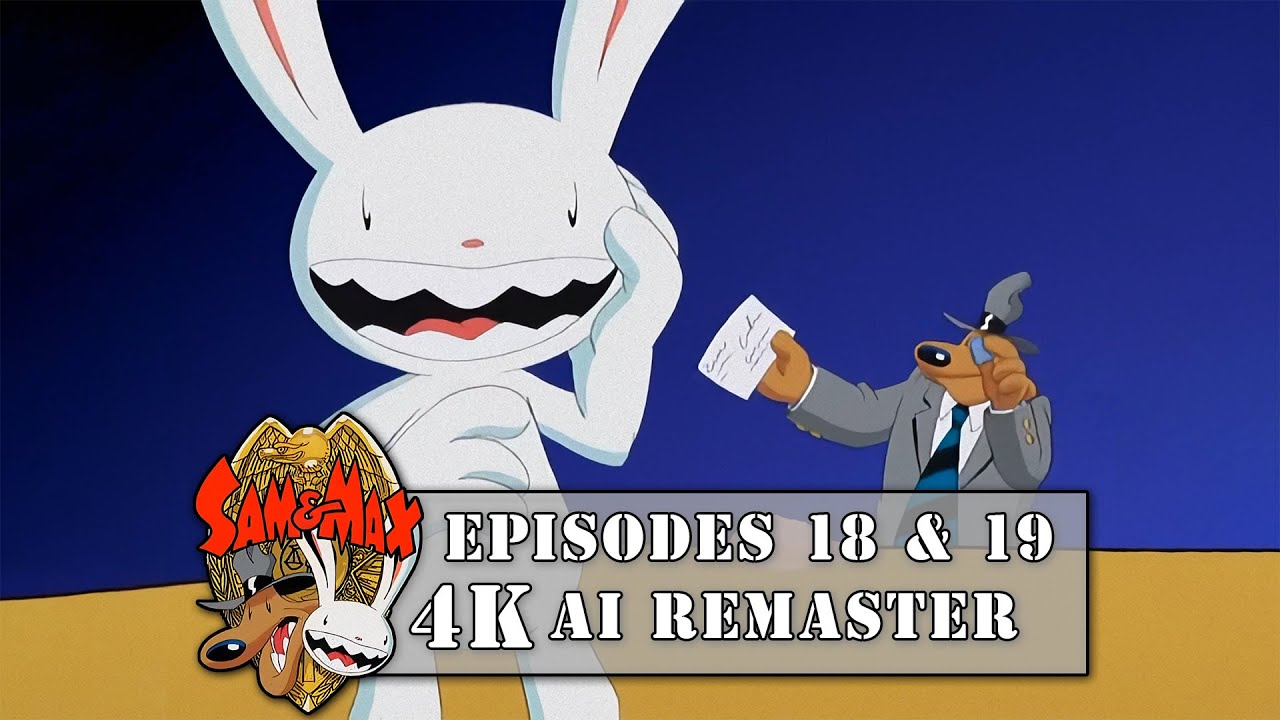 Sam & Max: Freelance Police (1997) - Episodes 18&19 - 4K AI Remaster ...