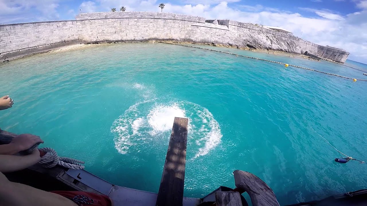 Calico Jack's Floating Bar Bermuda 2015 GoPro - YouTube