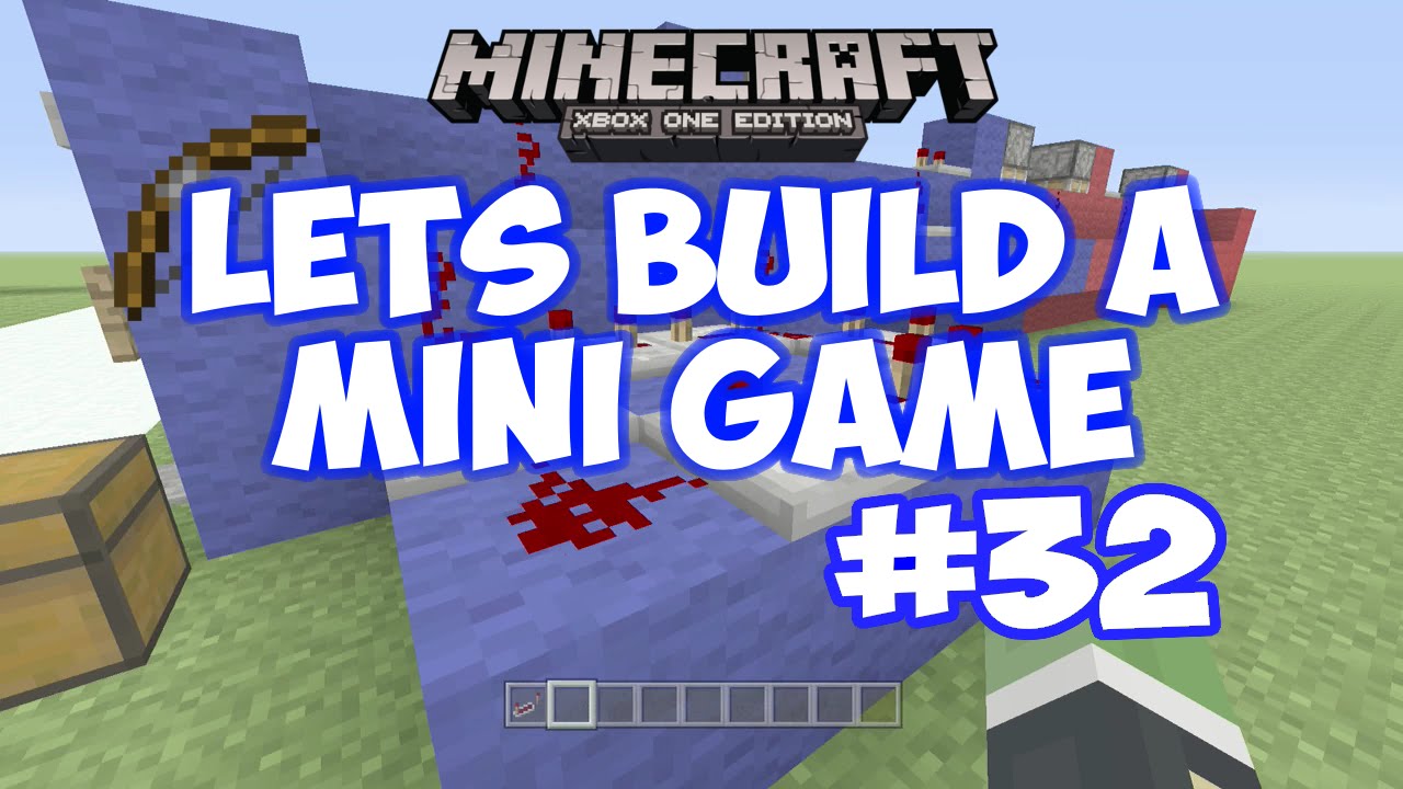 Minecraft Xbox - Lets Build A Mini Game World - 32 - REDSTONE FANCY ...
