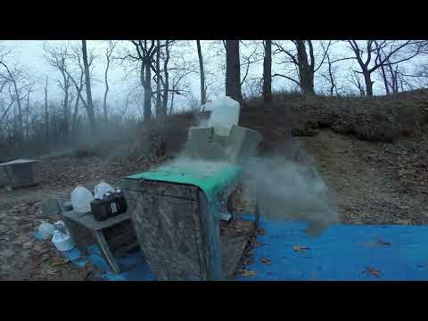 7.62X51mm, M80 and M61 AP VS Concrete Block :D - YouTube