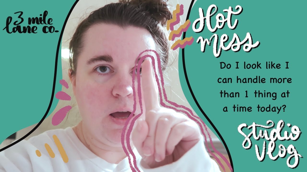 Hot Mess Studio Day | 3milelaneco Studio Vlog - YouTube