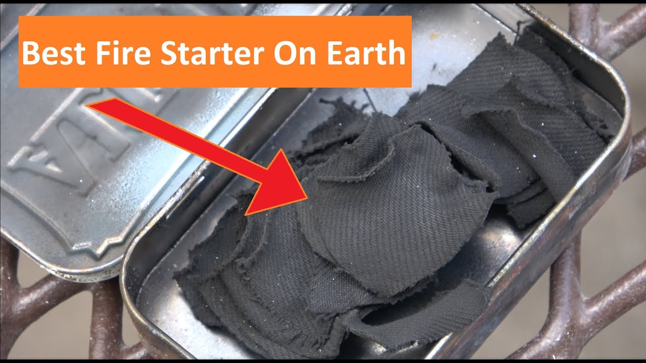 How to make Char Cloth - YouTube