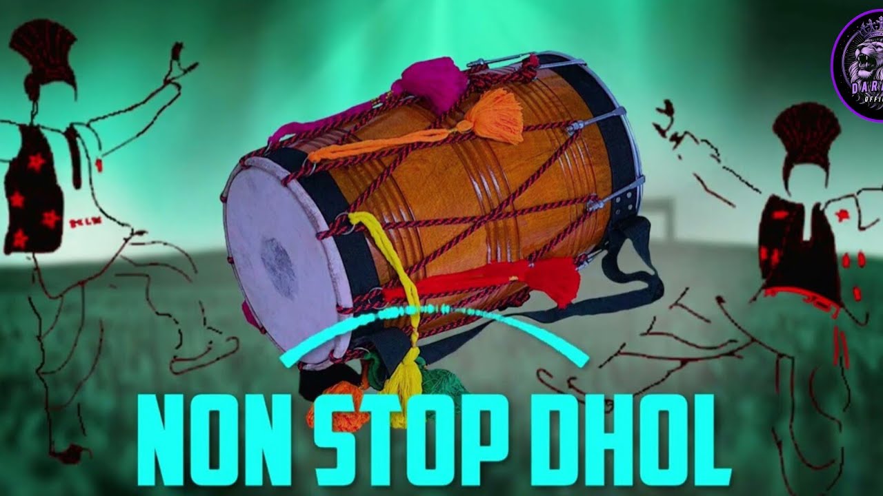 Dhol Non Stop || Punjabi Dhol Dholak | Bhangra Folk beat | dhol loops ...