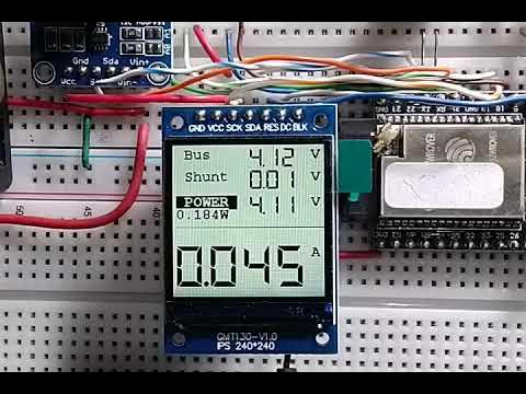 Arduino: Interfacing INA219 Current Sensor Module with ESP32 - YouTube