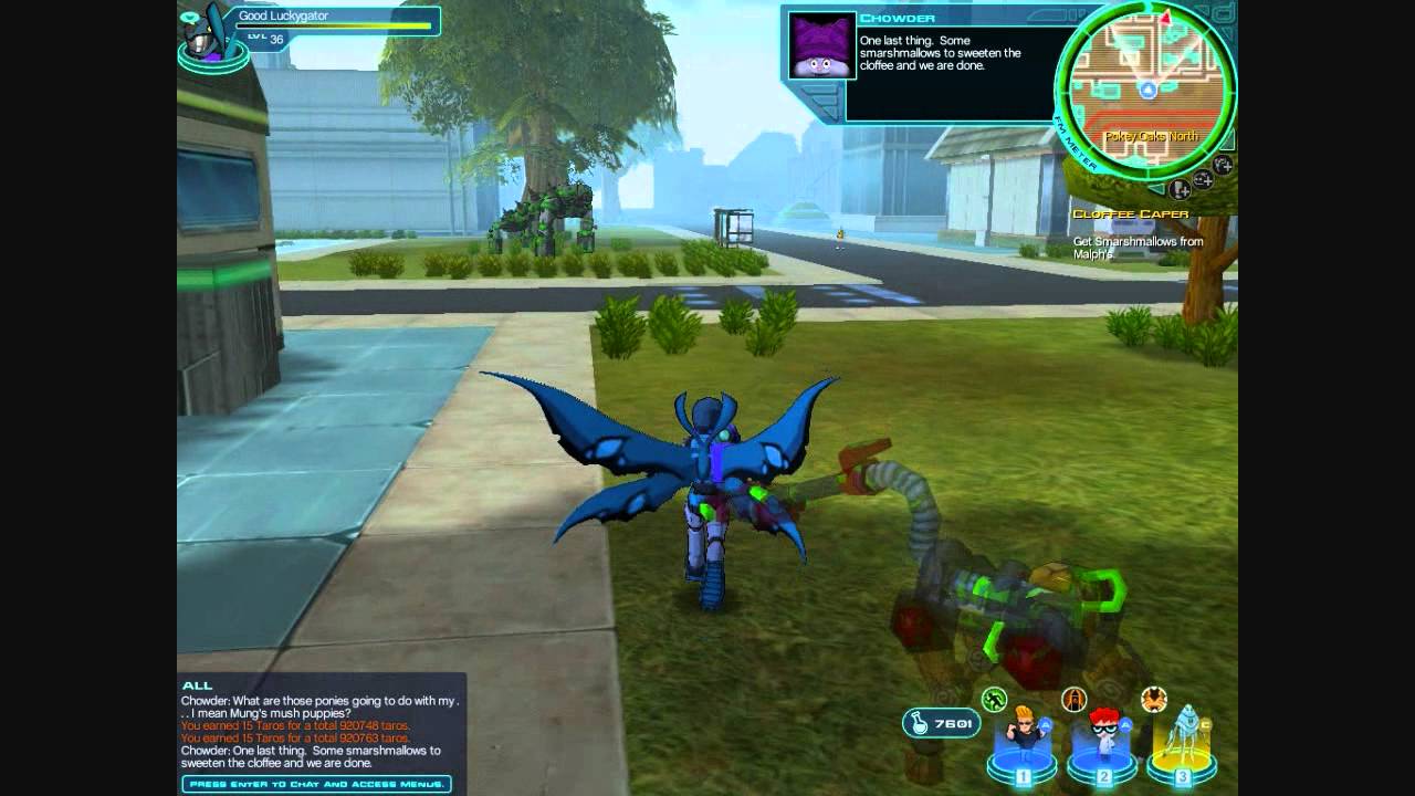 FusionFall: Chowder Nano - YouTube