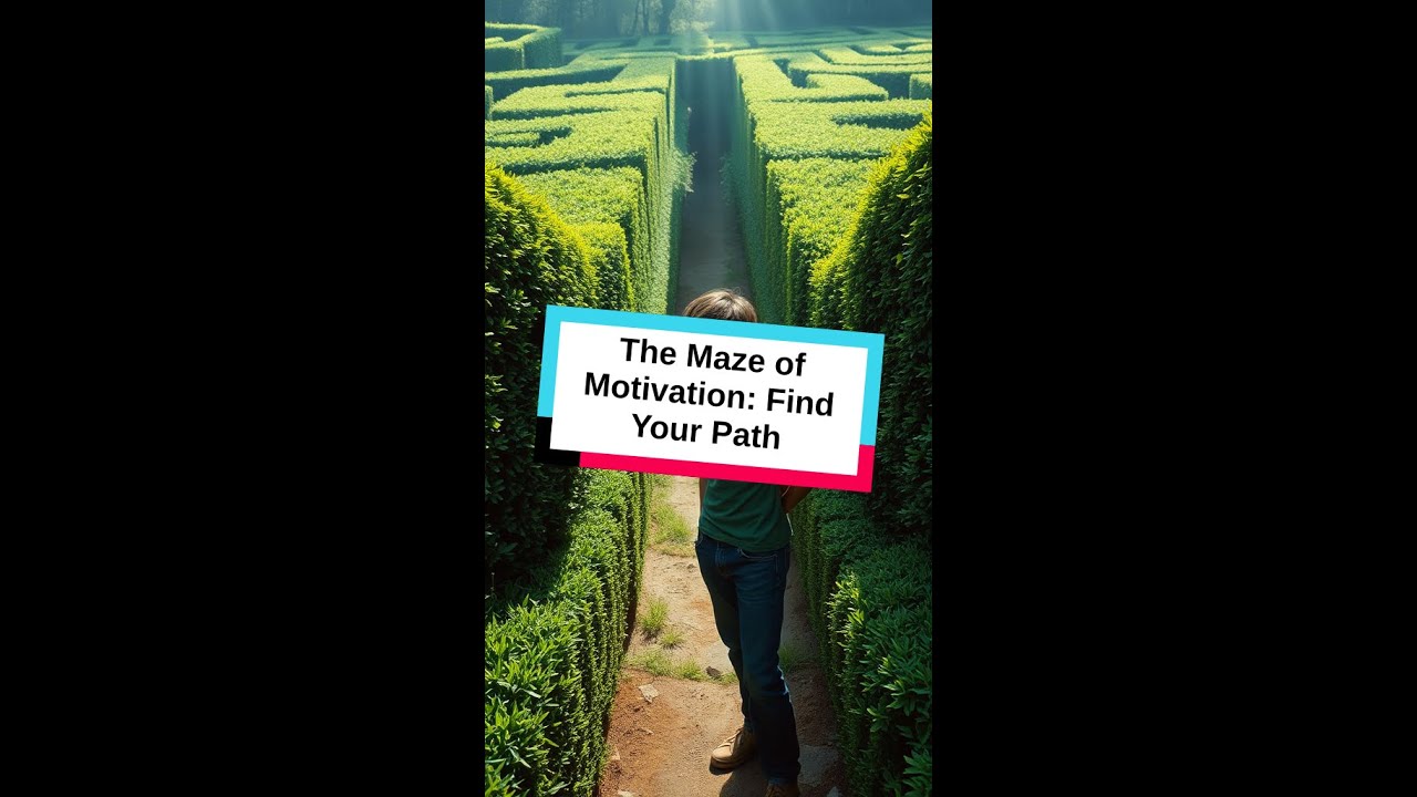 The Maze of Motivation: Find Your Path - YouTube