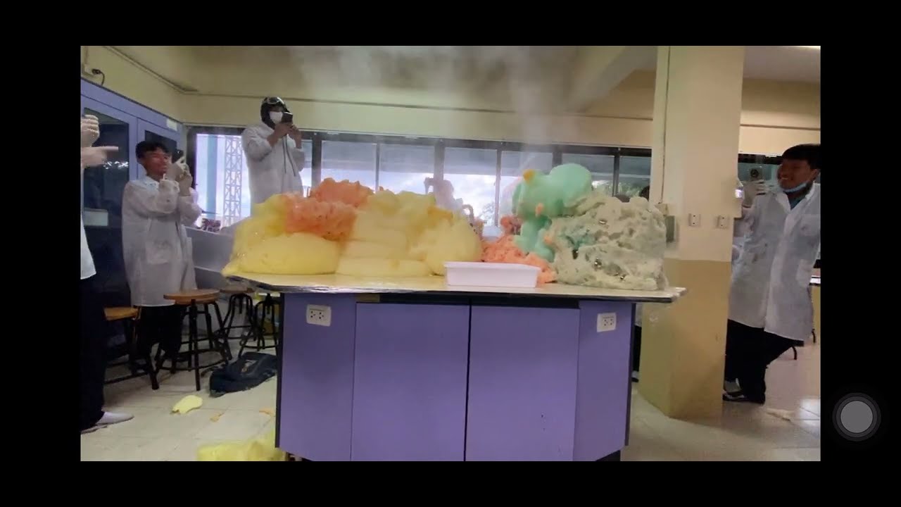 SPR BFITS Program: Chemical Reaction Laboratory Class with Teacher Anthony - YouTube