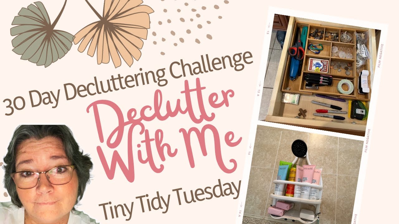 Decluttering Challenge Days 1-6 | Tiny Tidy Tuesday Ep20 - YouTube