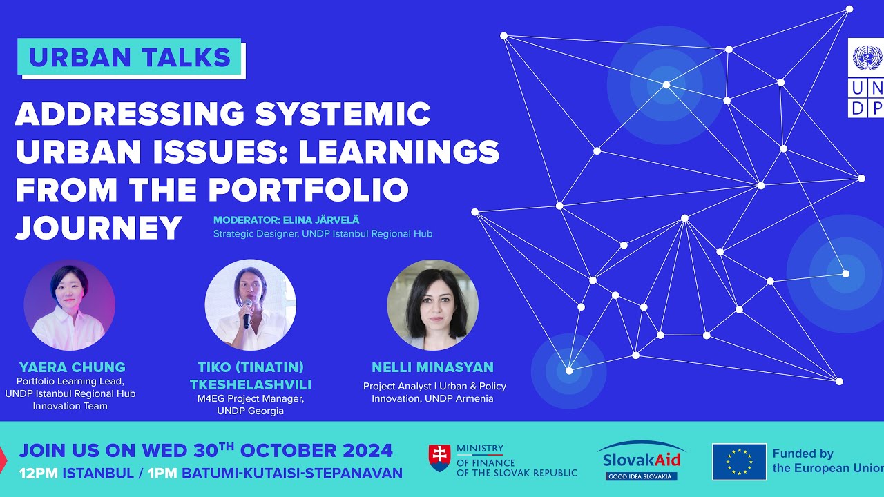 Urban Talks | Addressing Systemic Urban Issues: Learnings from the ...