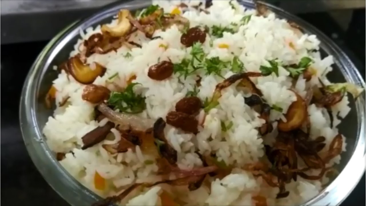 Ghee Rice | Restaurant Style Ghee Rice easy method | Neychor Recipe ...