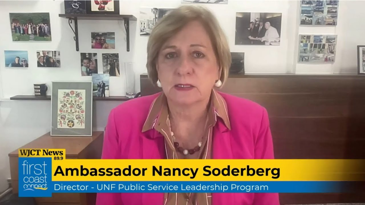 First Coast Connect:Ambassador Nancy Soderberg -Middle East - YouTube