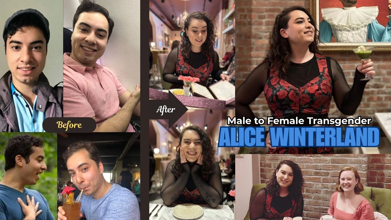 Male to Female Transgender Woman - Alice Winterland #viralvideo # ...