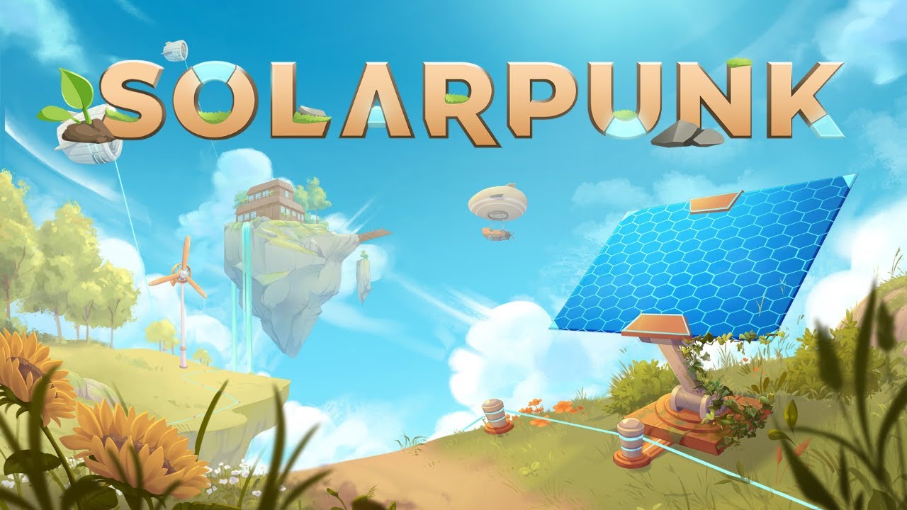 Beautiful upcoming survival game!🌻| SolarPunk | Steam Next Fest Demo ...