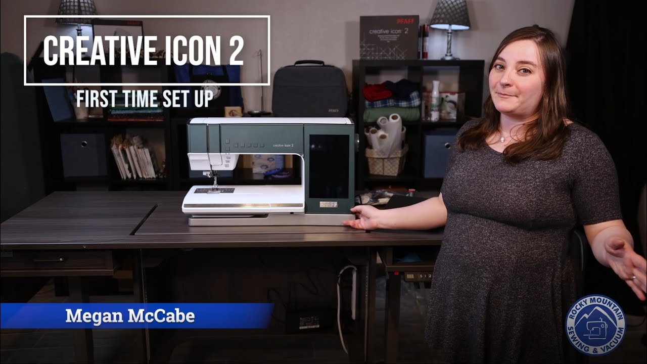 New Pfaff Creative Icon 2 Getting Started - YouTube