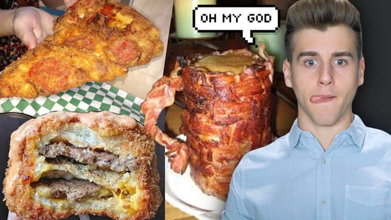 The Craziest Food Abominations - YouTube