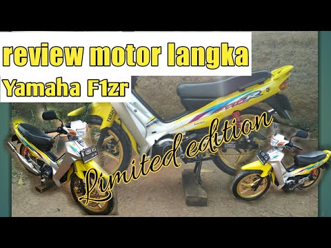 Review motor langka Yamaha F1ZR limited edition asli warna kuning - YouTube