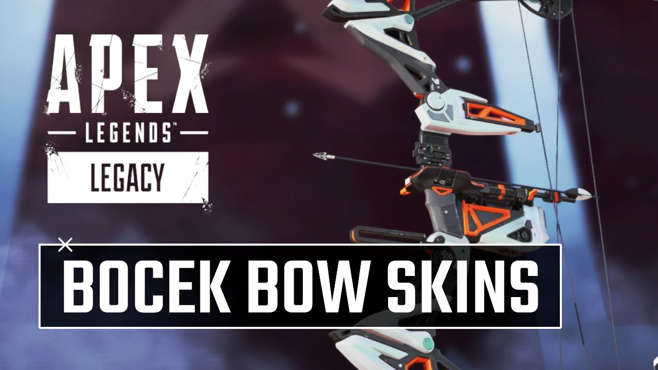 All Bocek Bow Legendary Skins - Apex Legends Legacy - YouTube