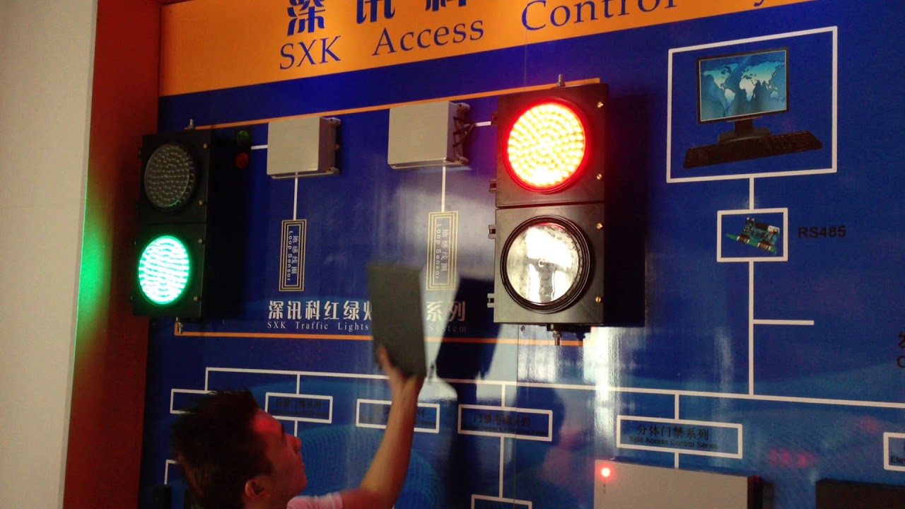 Single lane traffic light Control System - YouTube