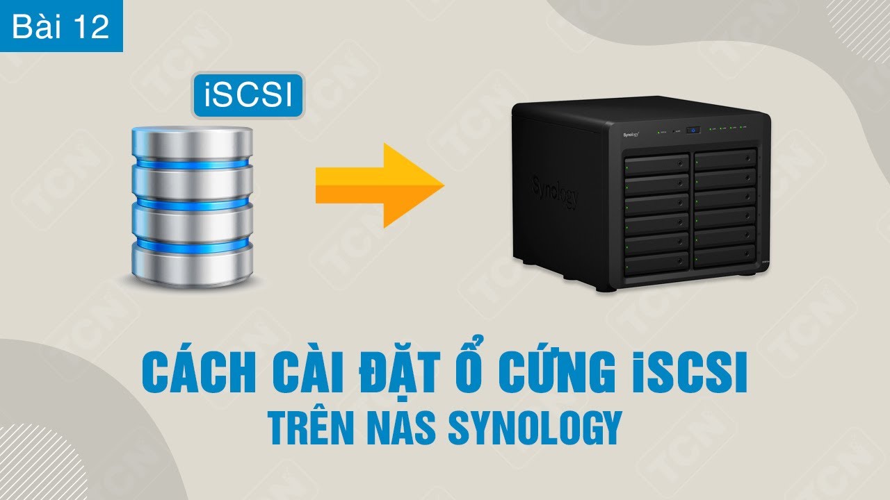 Nas Synology #12: Cách cài đặt ổ cứng iSCSI trên Nas Synology ...