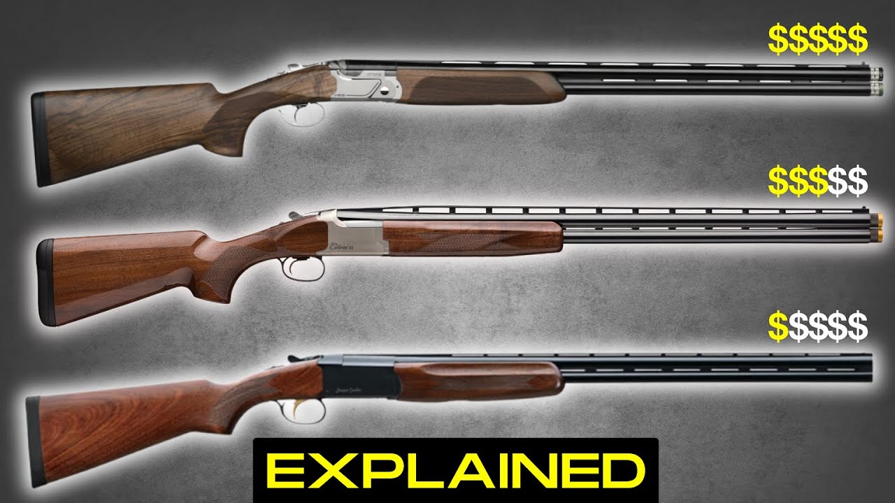 The DIFFERENCES Between Price And Quality Over Under Shotguns EXPLAINED! - YouTube
