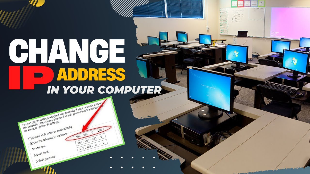 How to Change IP Address on Windows PC - YouTube
