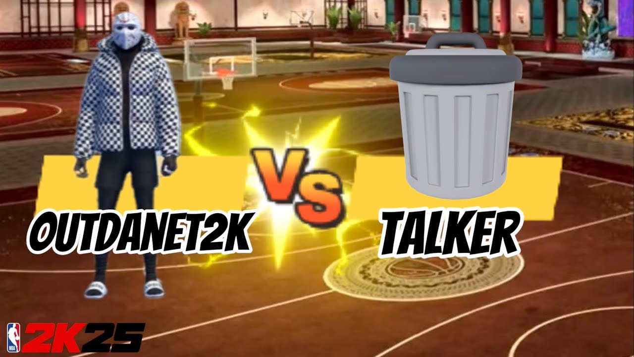 I PLAYED THE BIGGEST TRASH TALKING STREAMER ON 2K25 CURRENT GEN - YouTube