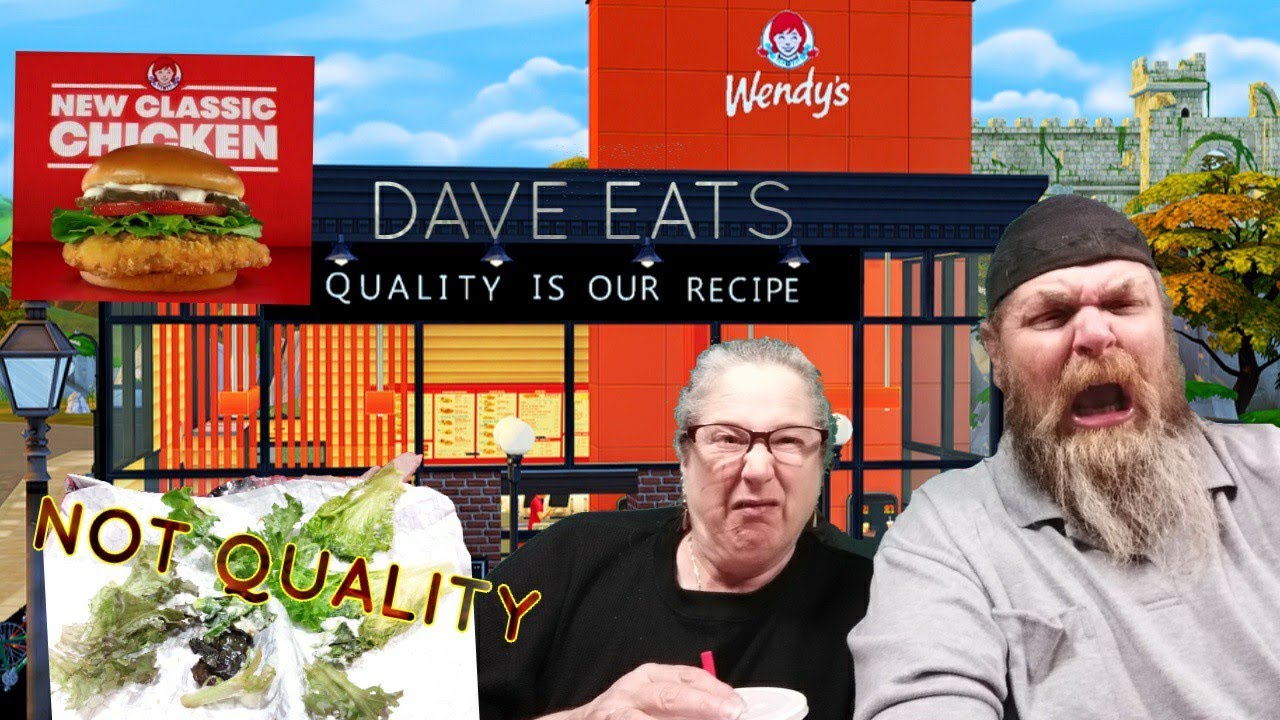 Wendy's New Crispy Chicken Sandwich FAIL Hair in Sandwich - YouTube