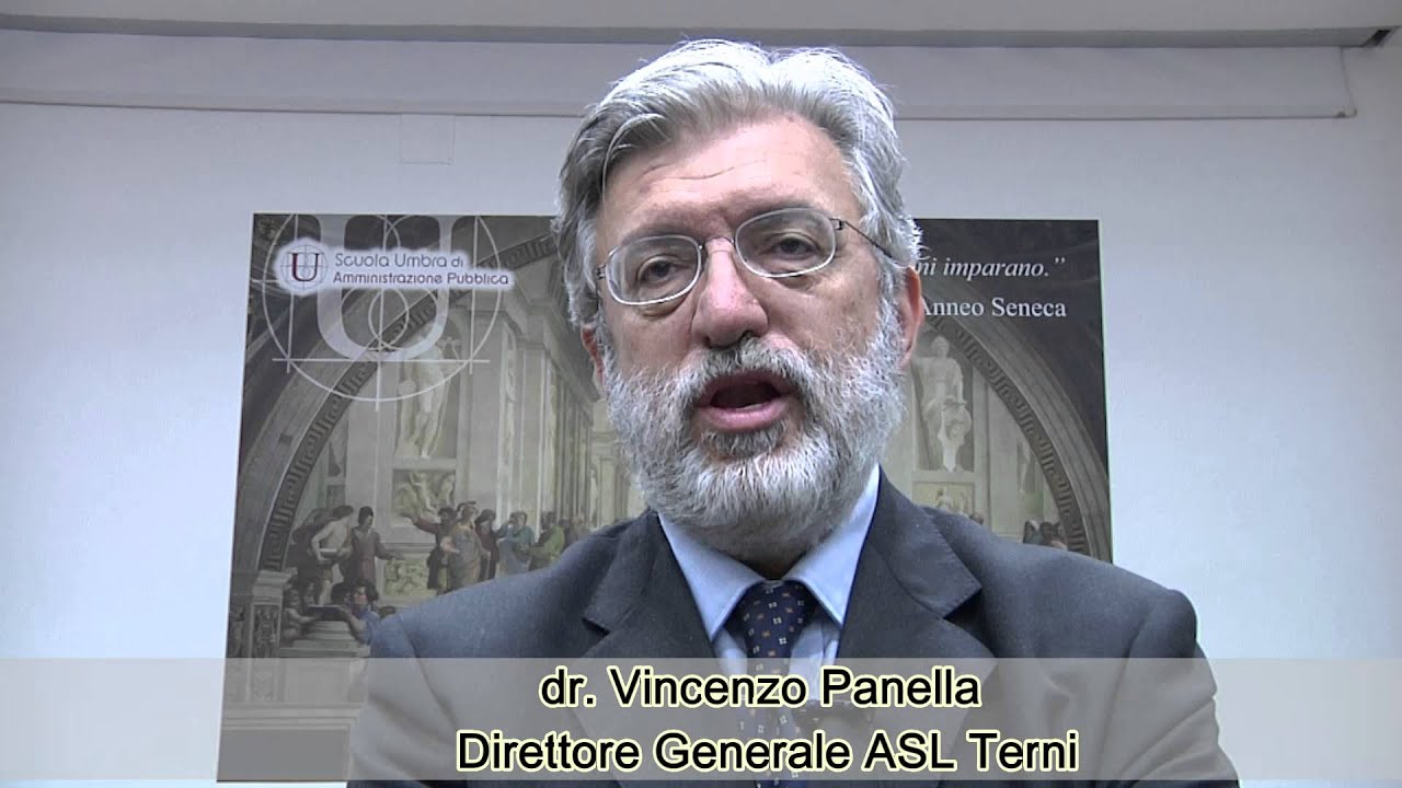 Intervista Dr Vincenzo Panella, Direttore Generale ASL Terni - YouTube