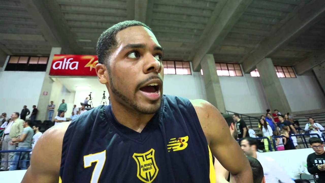 Rodney Carney post game interview Champville vs Riyadi 19-4-2014 - YouTube