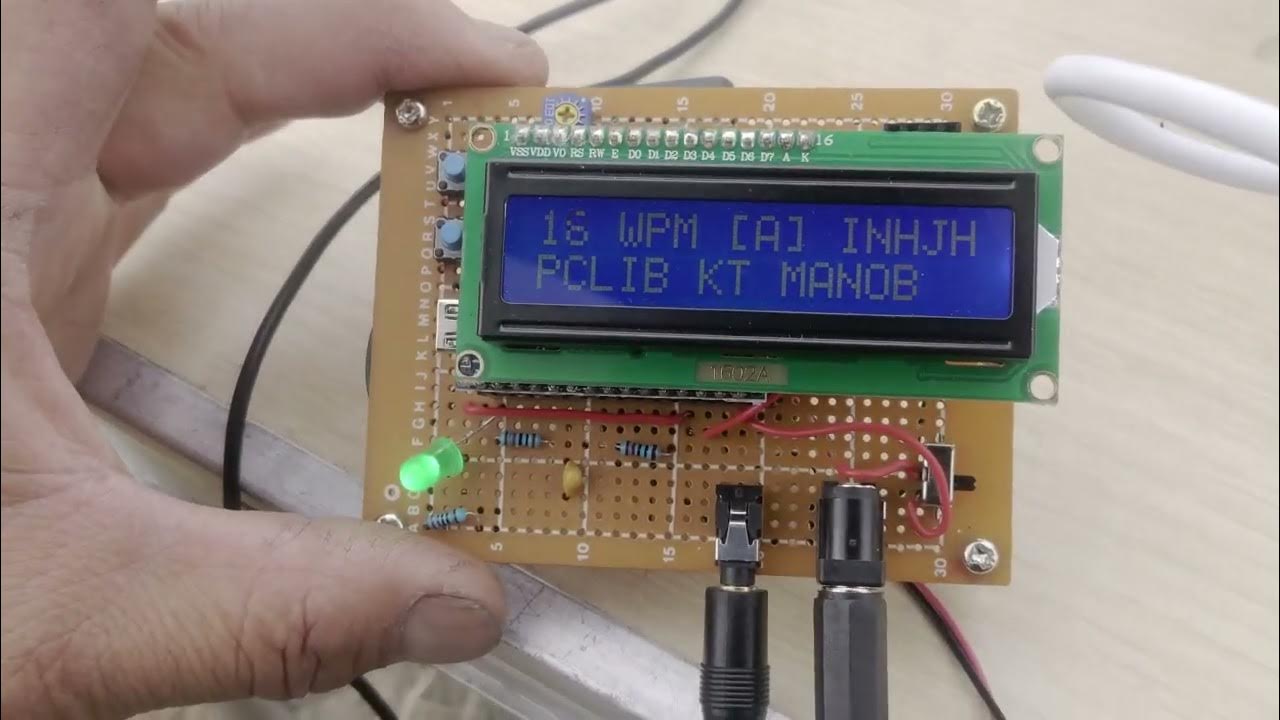 CW decoderが動作したので移動運用で試してみた。その結果は？ JQ2VGG - YouTube