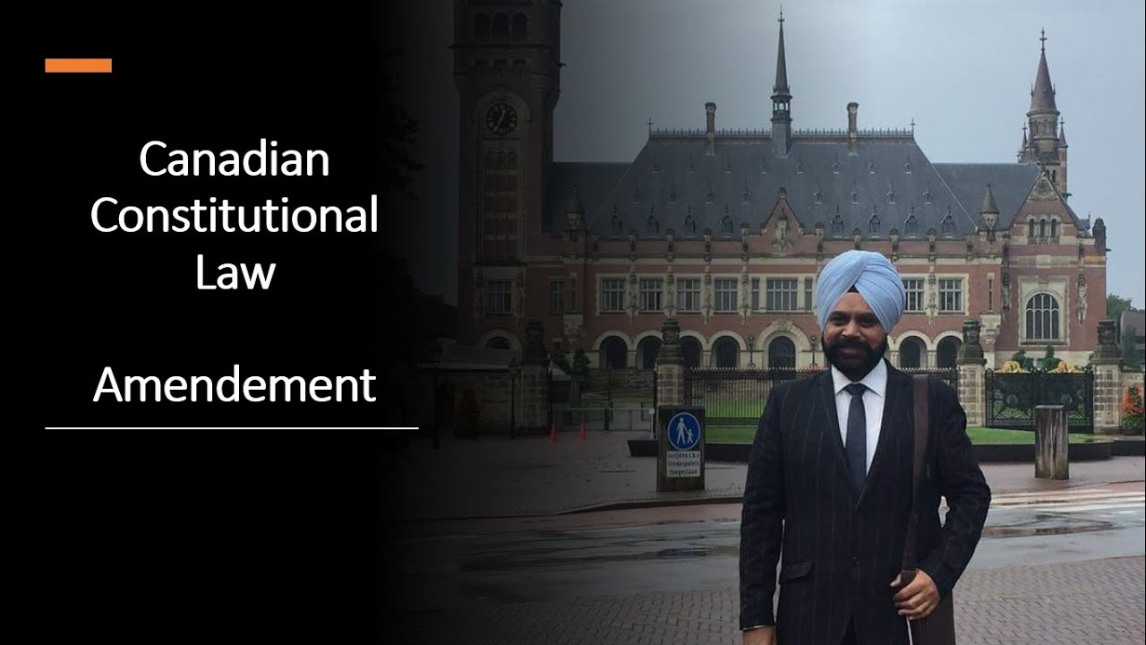 Canadian Constitutional Law I s. 42 I Amendment I Q & A Session I - YouTube