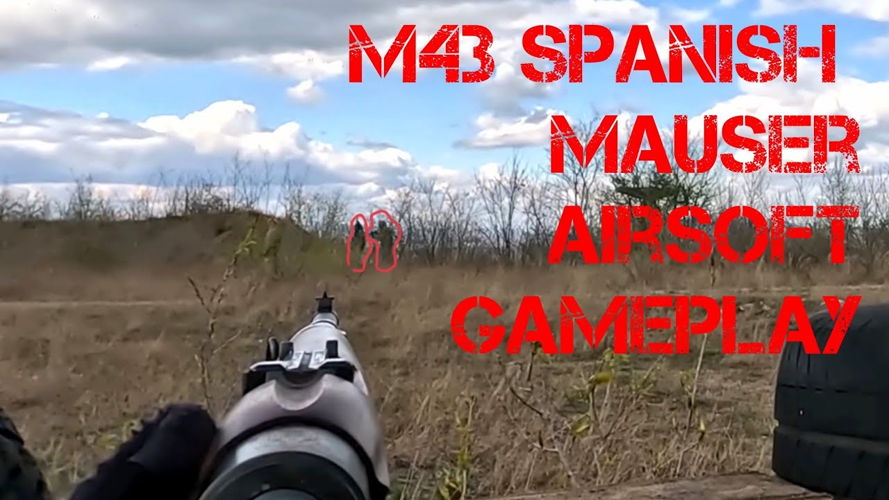 M43 Spanish Mauser airsoft gameplay - YouTube