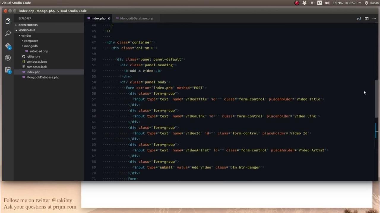 Fetch/Read/Select data in MongoDB using PHP - Part 3 - YouTube