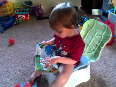 Reading and potty - YouTube