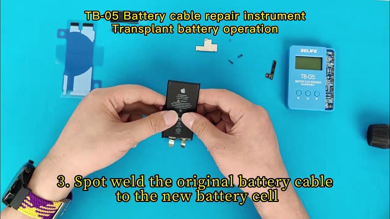 transplant battery operation | RELIFE BATTERY CABLE REPAIR INSTRUMENT TB-05 - YouTube