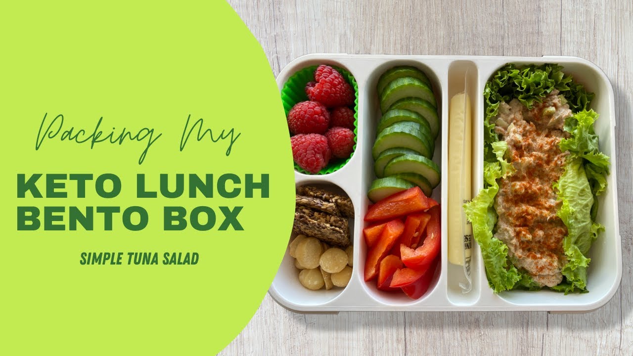 Packing my KETO Low Carb Bento Box | 9-5 Work Lunch #shorts - YouTube