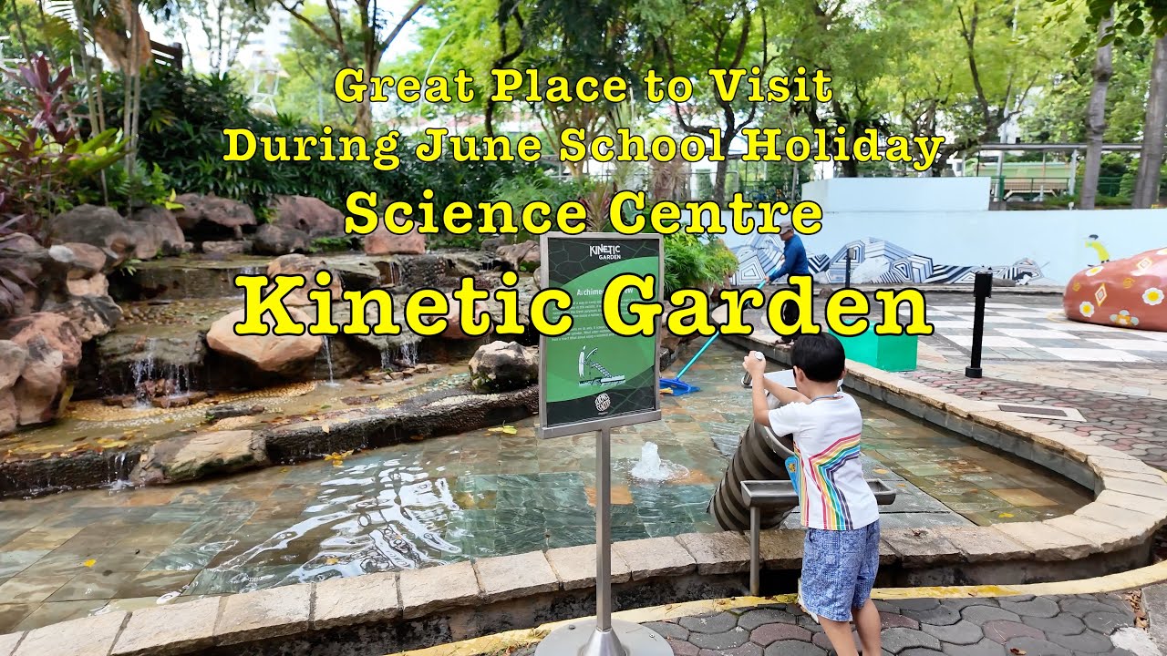 Singapore Science Centre - Kinetic Garden Walk Tour #singapore # ...