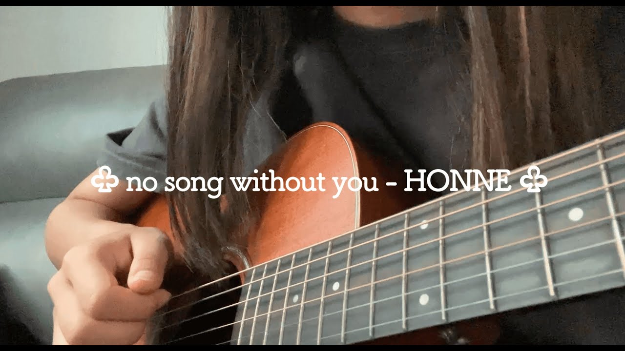 HONNE - no song without you (cover) - YouTube