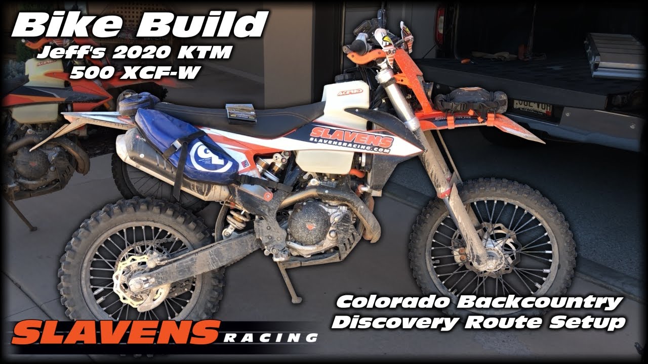 Bike Build - Jeff's 2020 KTM 500 XCF-W Colorado Backcountry Discovery ... Bike Build - Jeff's 2020 KTM 500 XCF-W Colorado Backcountry Discovery ...