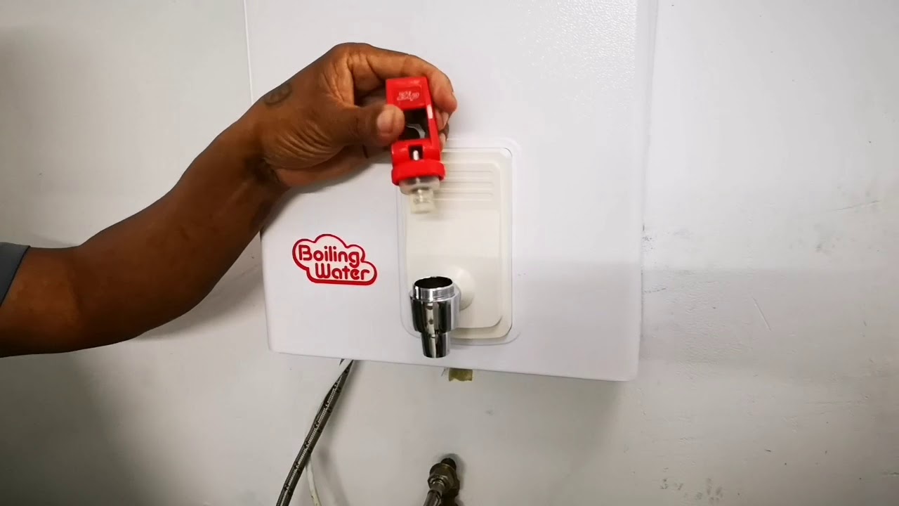 How to replace the Tap on a HydroBoil - YouTube