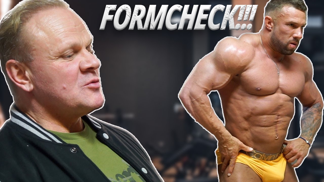 ☑️ Bodybuilding Formcheck (offseason) mit Coach ROLAND CZIURLOK - YouTube