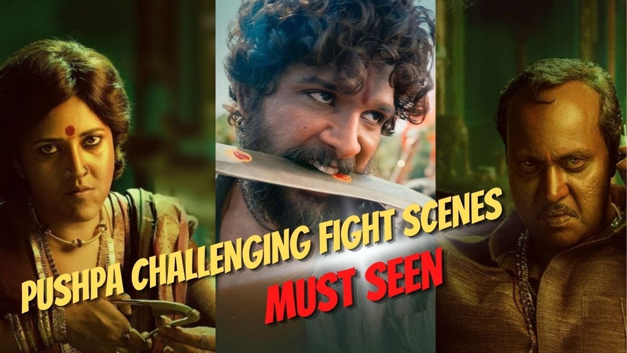 Pushpa Best Scenes and all fight clips in 4k [2022] #pushpa #alluarjun ...