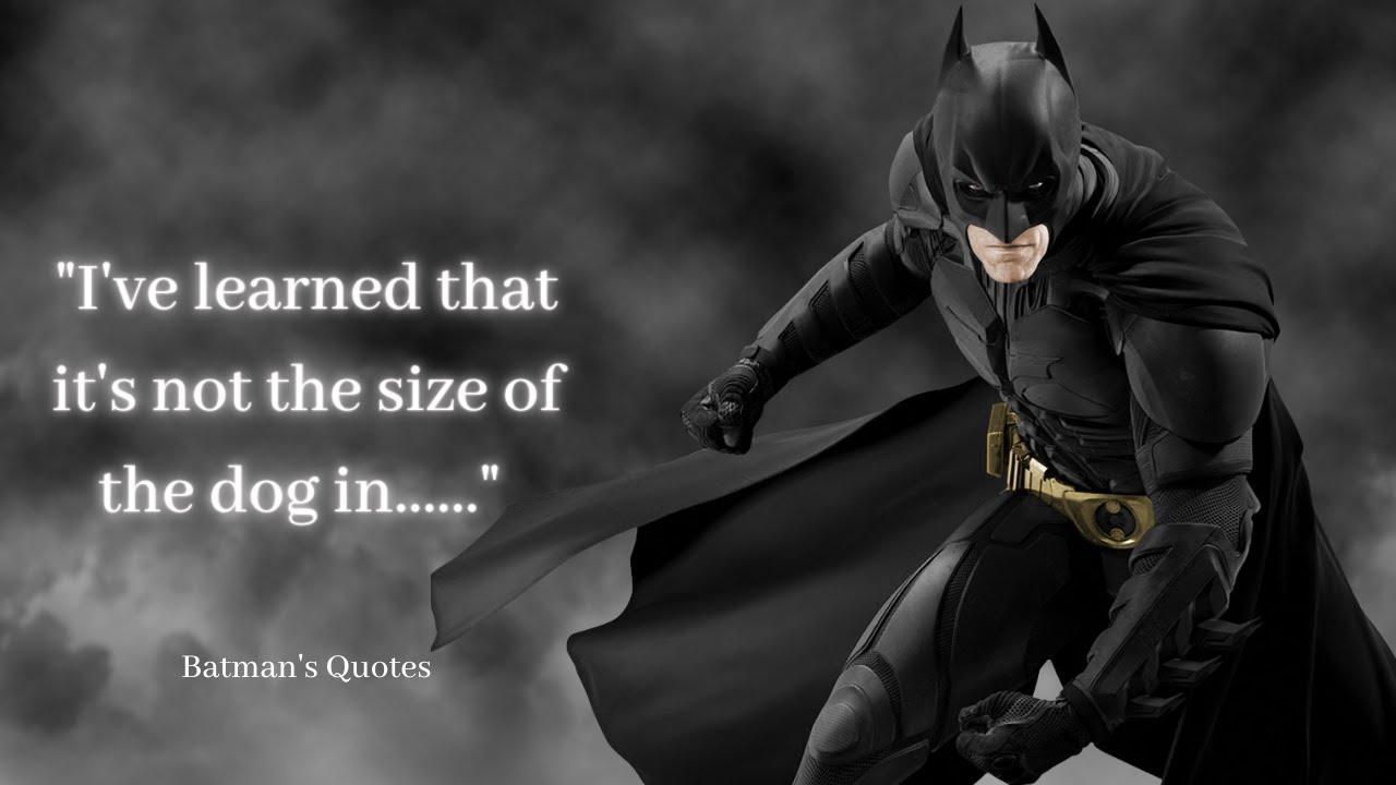 Famous Classic Batman Quotes Greatest Batman Quotes From The Comics
